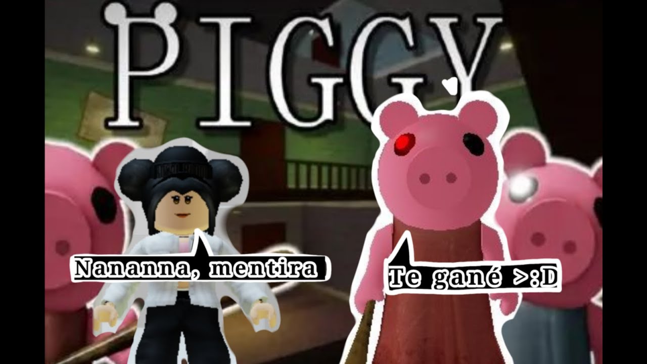 El nuv y la bot jugando Piggy | Roblox | me ganó el nuv más grande de ...