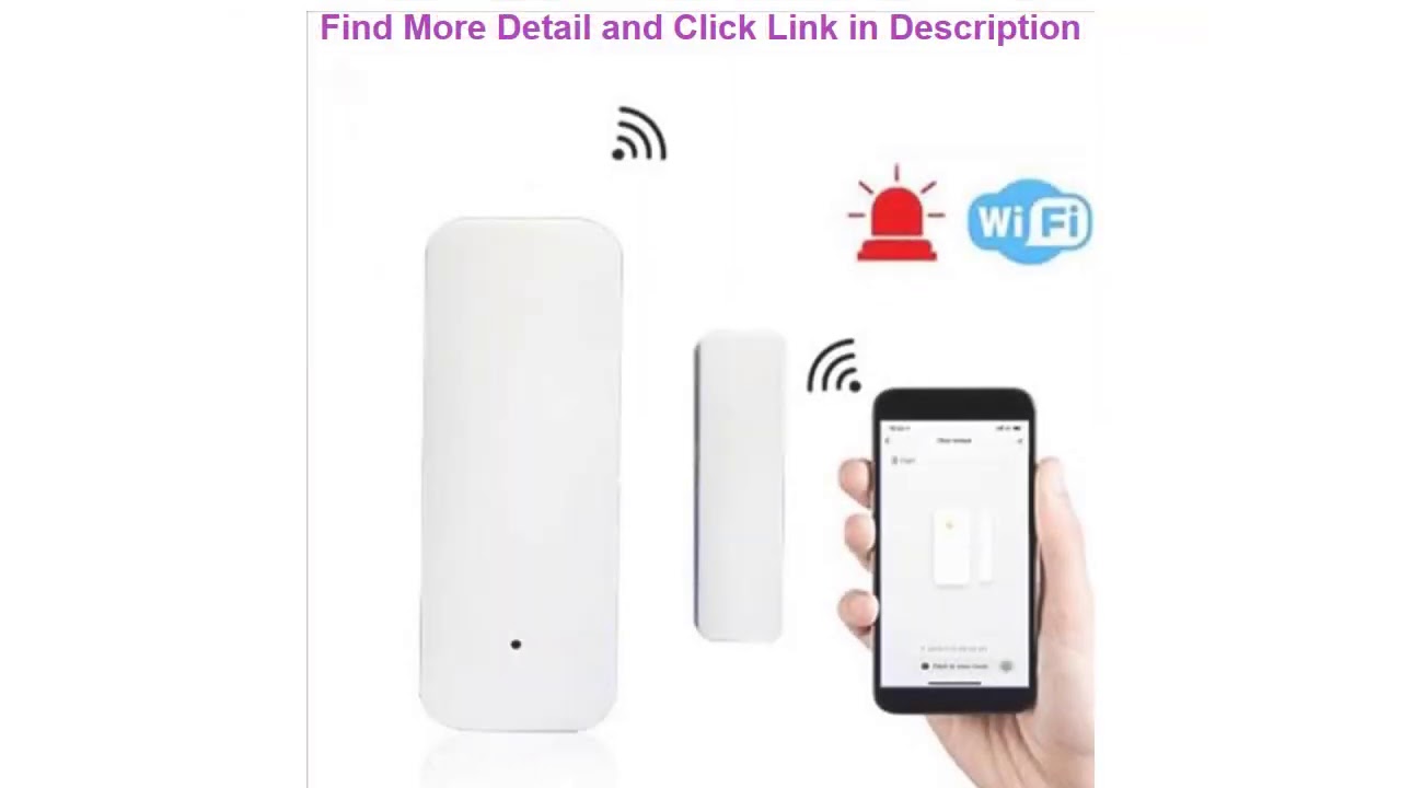 Top Smart WiFi Door Sensor Door Open / Closed Detectors WiFi App ...