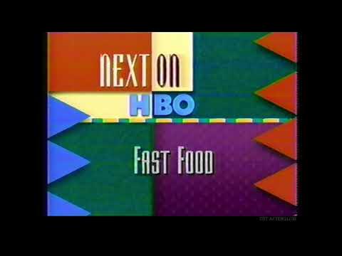 1991 Next On HBO Bumper - Fast Food - YouTube