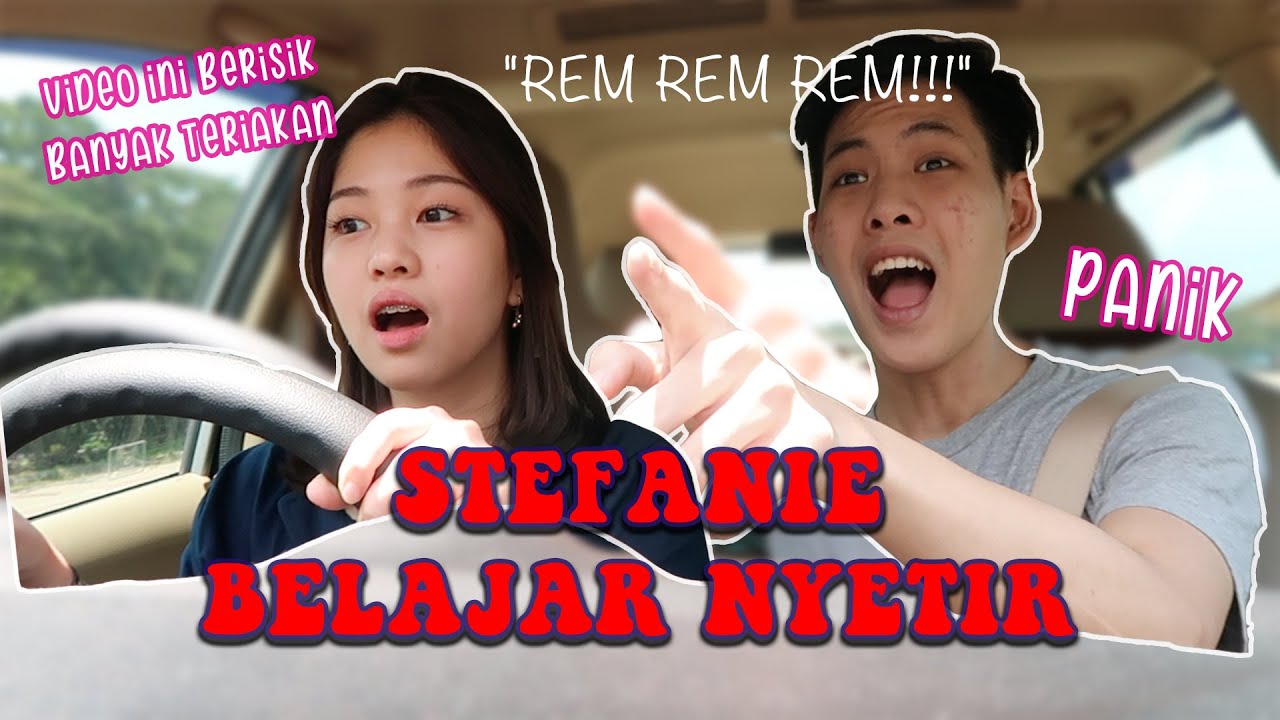 AKU BELAJAR NYETIR GAIS!! SUPER PANIK DAN TAKUT BANGET | VLOG - YouTube