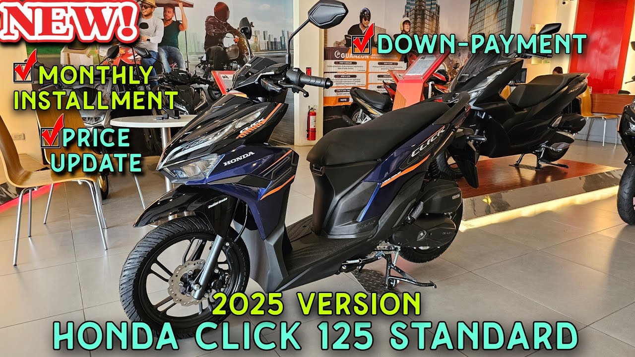 HONDA CLICK 125 STANDARD NEW 2025 VERSION - YouTube