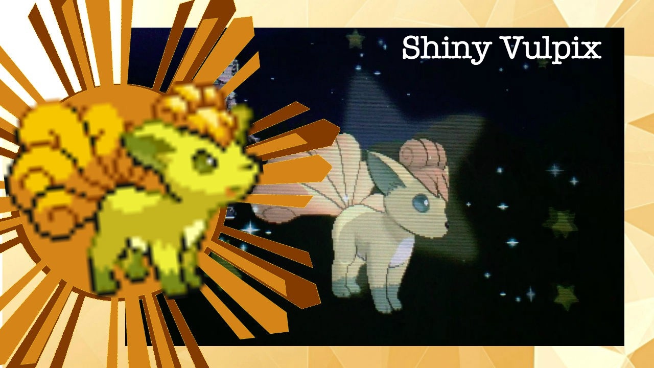 Shiny Kantonian Vulpix after 60 Eggs in Moon - YouTube