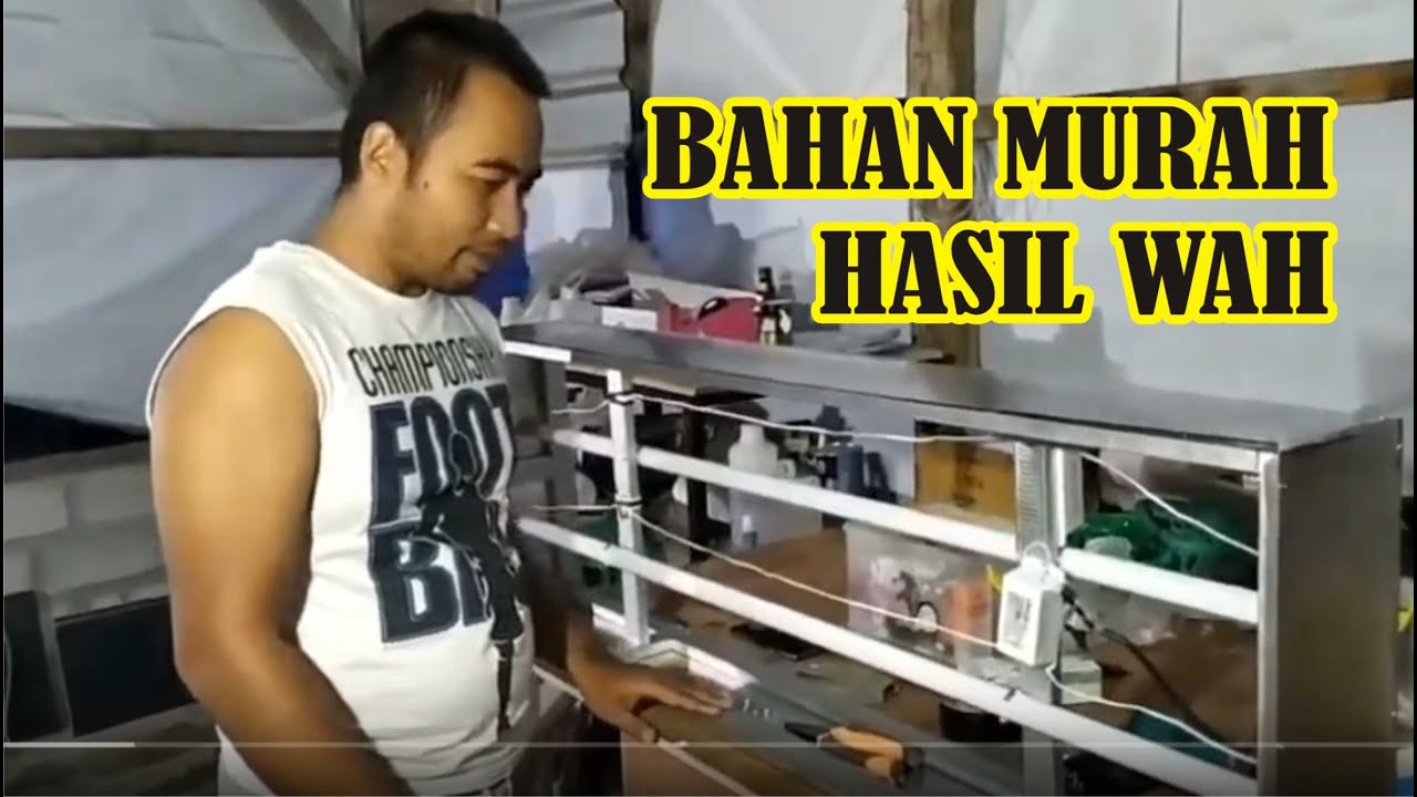 Neon Box Murah Baja Ringan - YouTube
