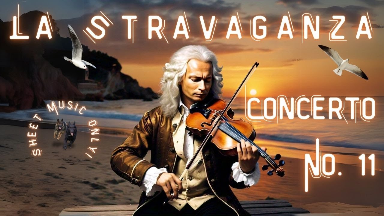 Vivaldi La Stravaganza Concerto No. 11 in D Major, RV 204 – Sheet Music ...