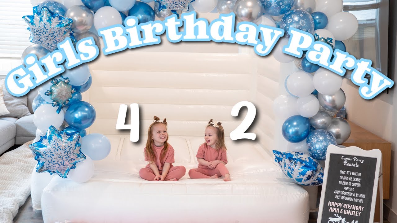 Kinsley & Aria’s Birthday Party *Aria Turns 2* - YouTube