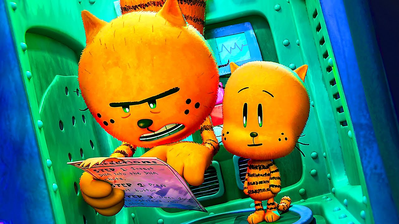 DOG MAN "Petey clones himself as a baby" Scene 4K (2025) - YouTube