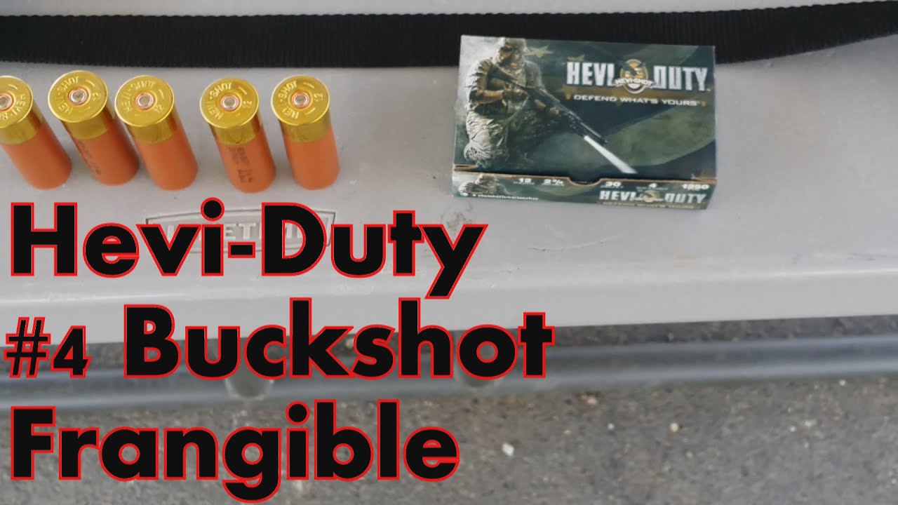 Hevi Shot / Hevi Duty #4 Shot Frangible - YouTube