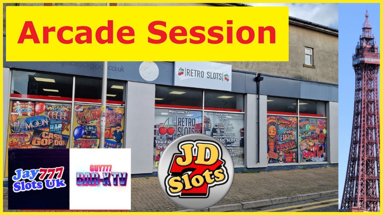 Retro Slots Blackpool Retro Arcade Machine Session With @Guy777 ...