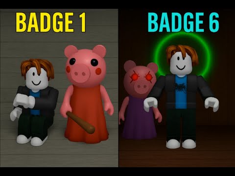 Getting EVERY Badge in Piggy (Part 1) | Roblox Badge Hunt Begins! - YouTube