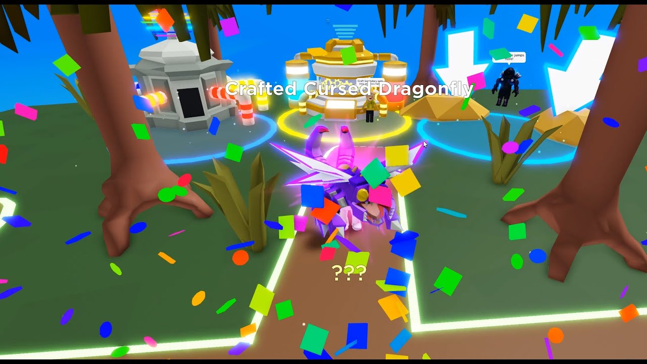 Roblox Clicker Simulator Swamp Egg Crafted Cursed Dragon Fly - YouTube