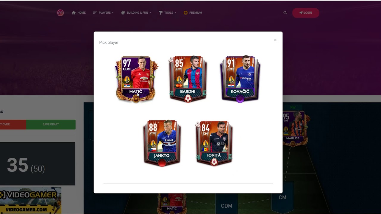 fifa mobile 2019 drafts - YouTube