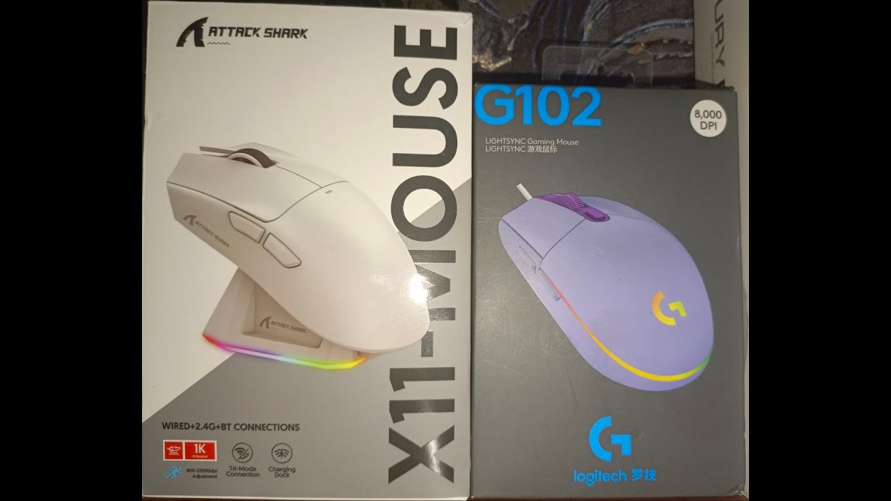 Обзор Atack Shark X11: Достойная замена Logitech G102? - YouTube