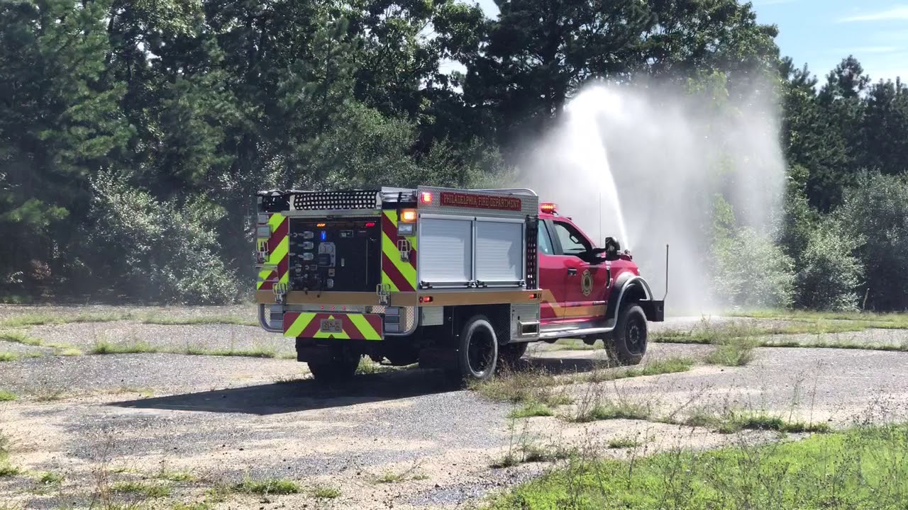 PFD grass firefighter demonstration - YouTube