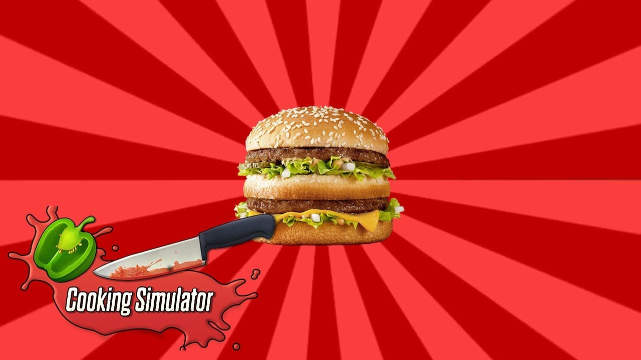 Making a burger in Cooking Simulator - YouTube