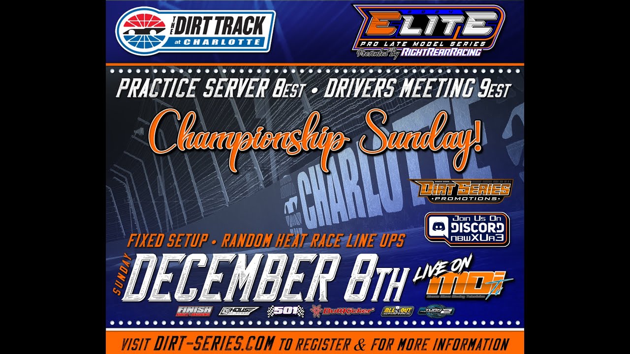 Championship Night LIVE! Elite Pro Late Models Clash in Charlotte ...