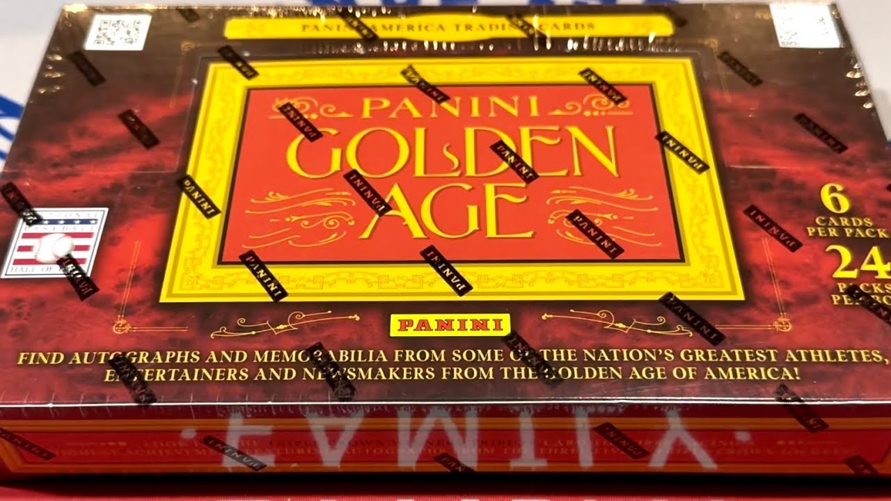 2012 PANINI GOLDEN AGE HOBBY BOX! (Throwback Thursday) - YouTube