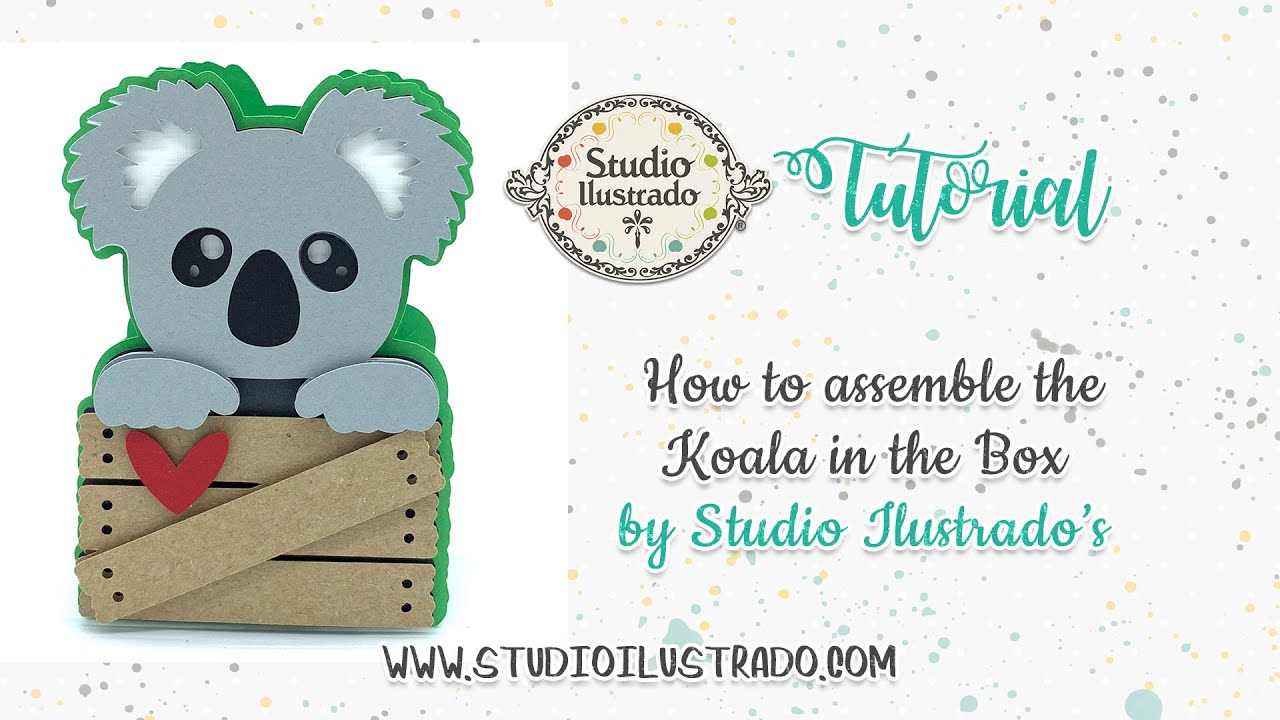 How to assemble the Koala in the Box by Studio Ilustrado - YouTube