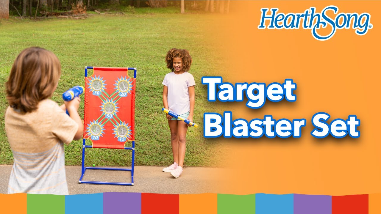 Classic target game challenge with a pop! - YouTube