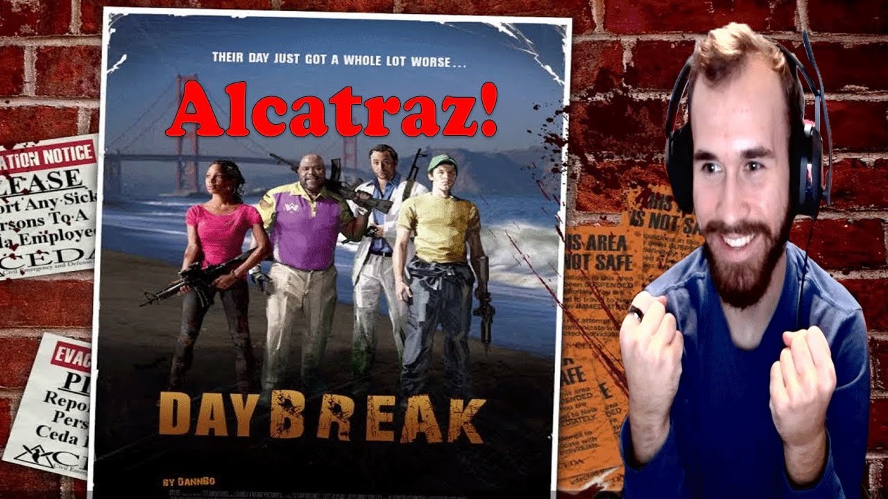 We Fight Zombies In Alcatraz! - Left 4 Dead 2 Custom Modded Map ...