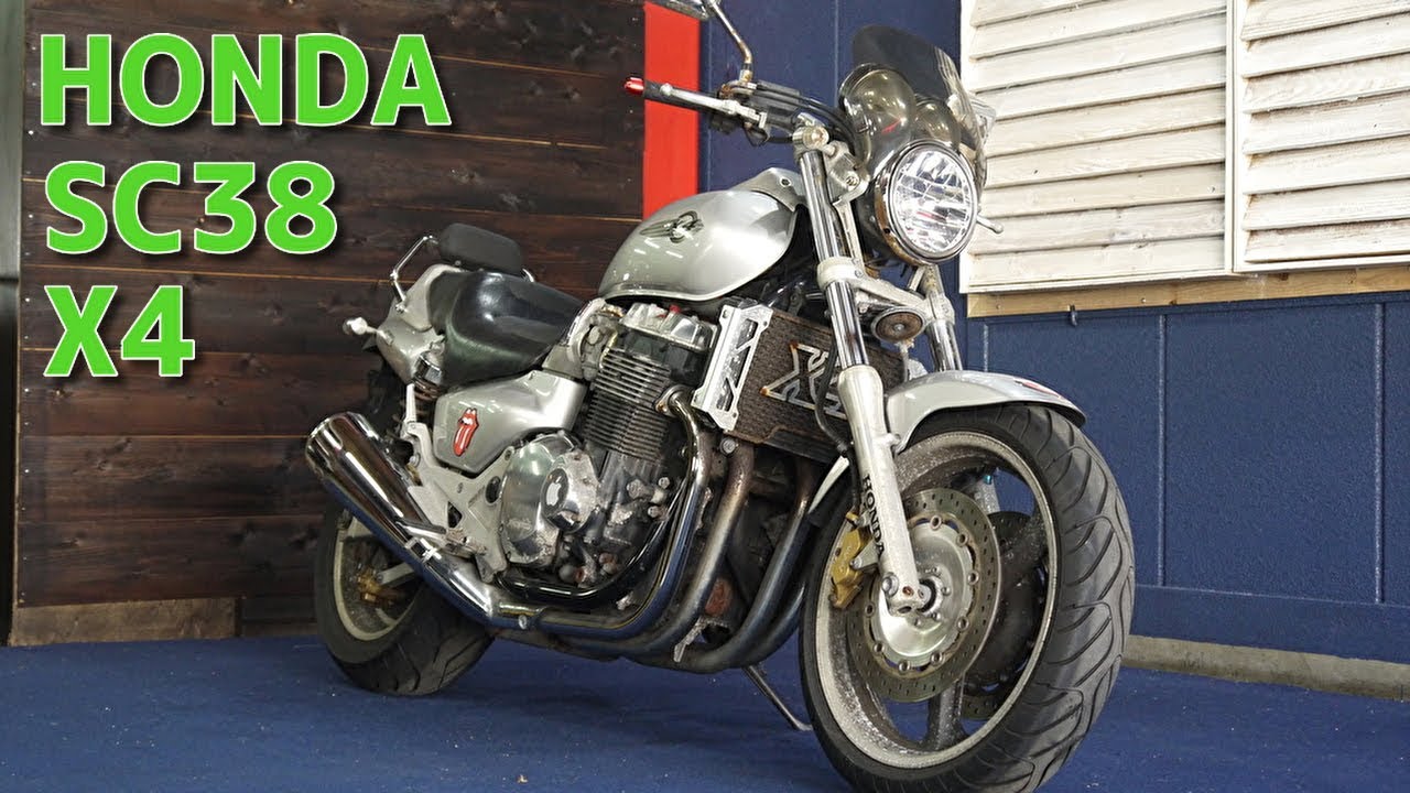 HONDA SC38 X4 参考動画 - YouTube