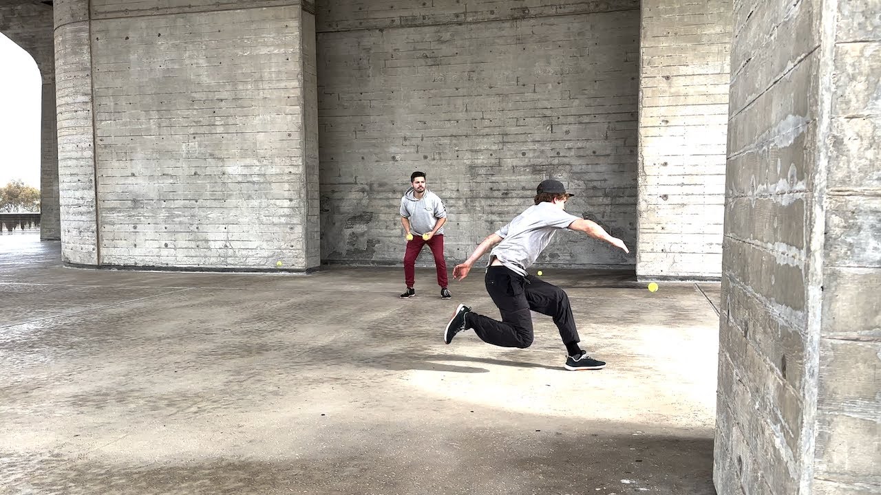 Reactive lateral ball tag - YouTube