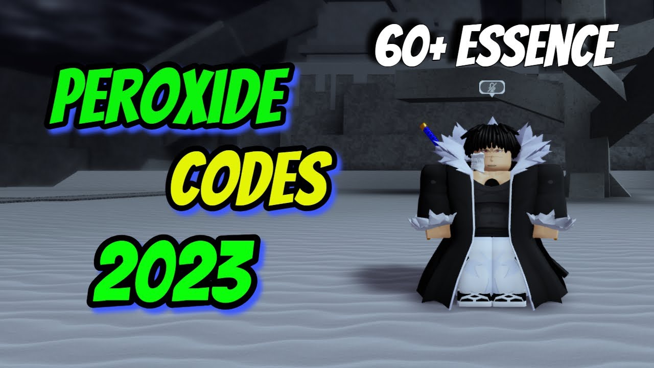 Working Peroxide Codes (2023) - YouTube