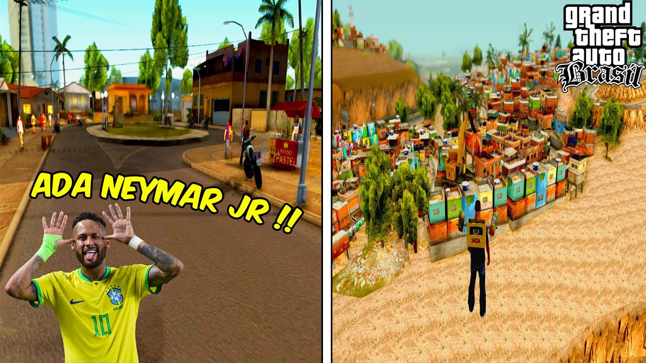 GTA SAN ANDREAS MOD BRAZIL KEREN BANGET !! - YouTube