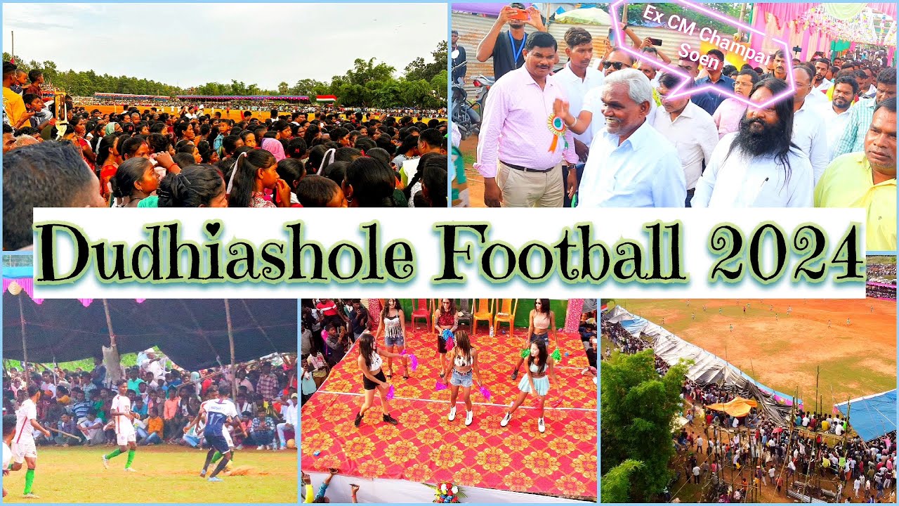 Dudhiyashole Football Tournament 2024 || Jharkhand || Dev Devraj - YouTube