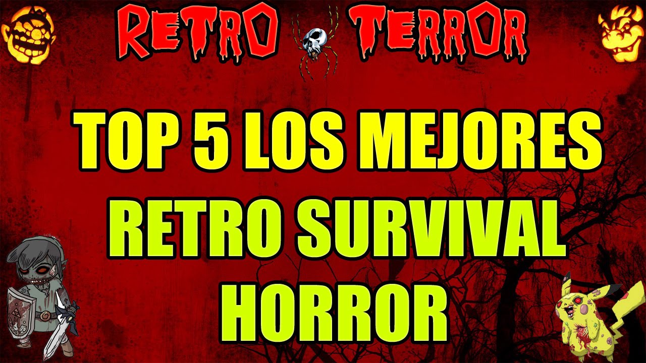 Retro Terror | Top 5 Los Mejores Retro Survival Horror | - YouTube