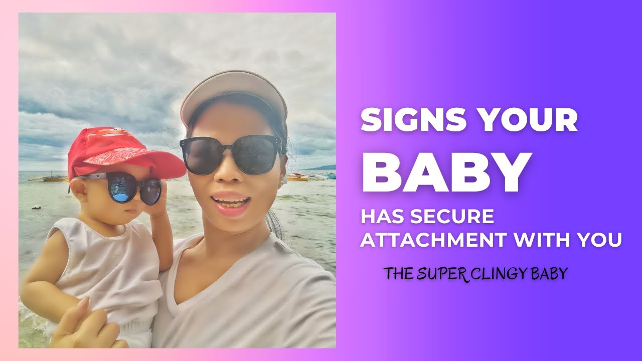 How to calm a super clingy baby fast | 7-8 months development - YouTube