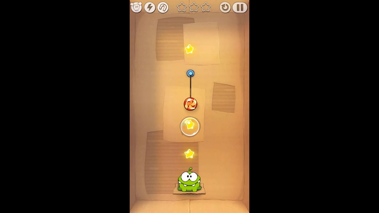 Cut The Rope Cardboard Box Level 06 - YouTube