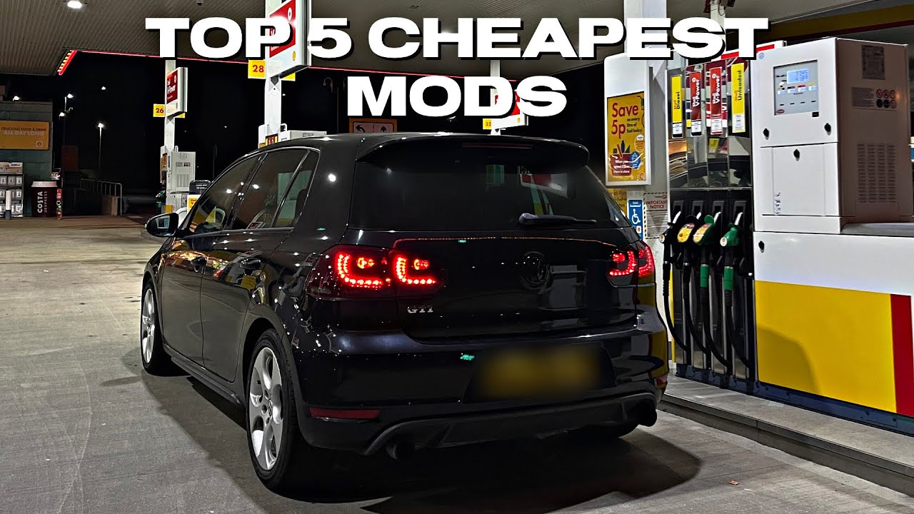 VW MK6 GTI TOP 5 OEM+ CHEAPEST MODS - YouTube
