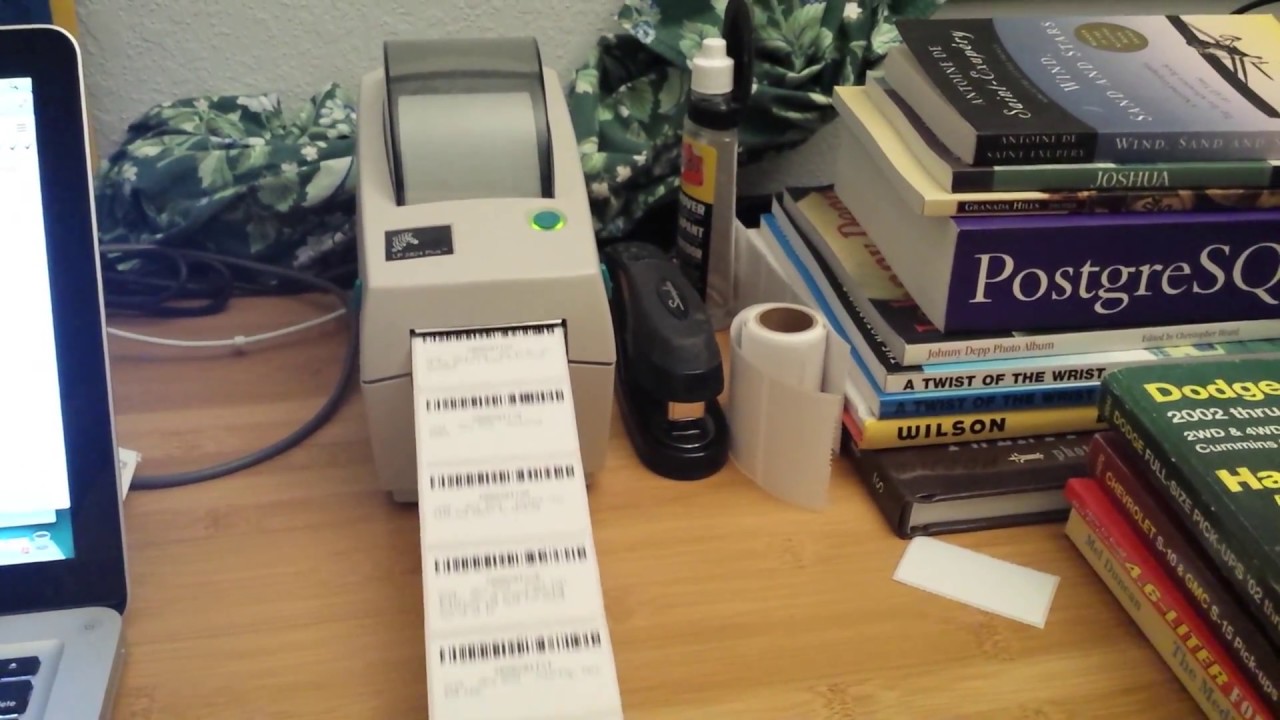 FBA Label Printing on Macbook Pro - YouTube