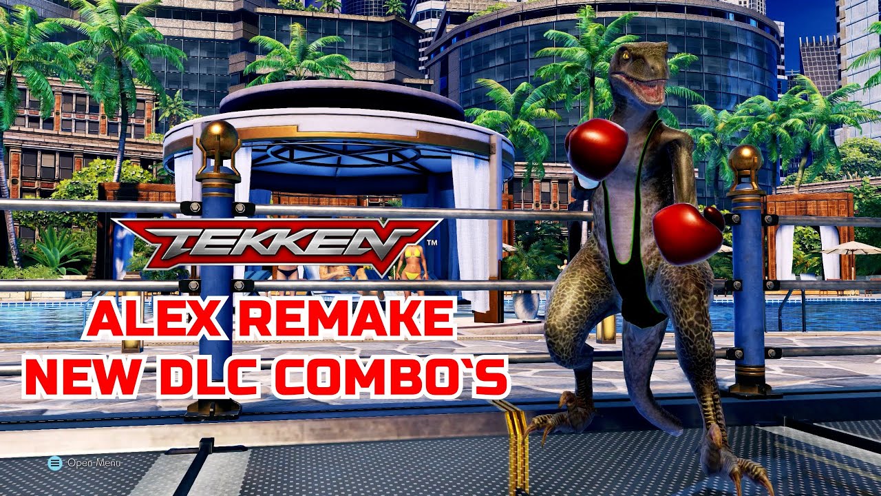Tekken 7 Alex Remake New DLC Combo`s (SEASON 5) - YouTube