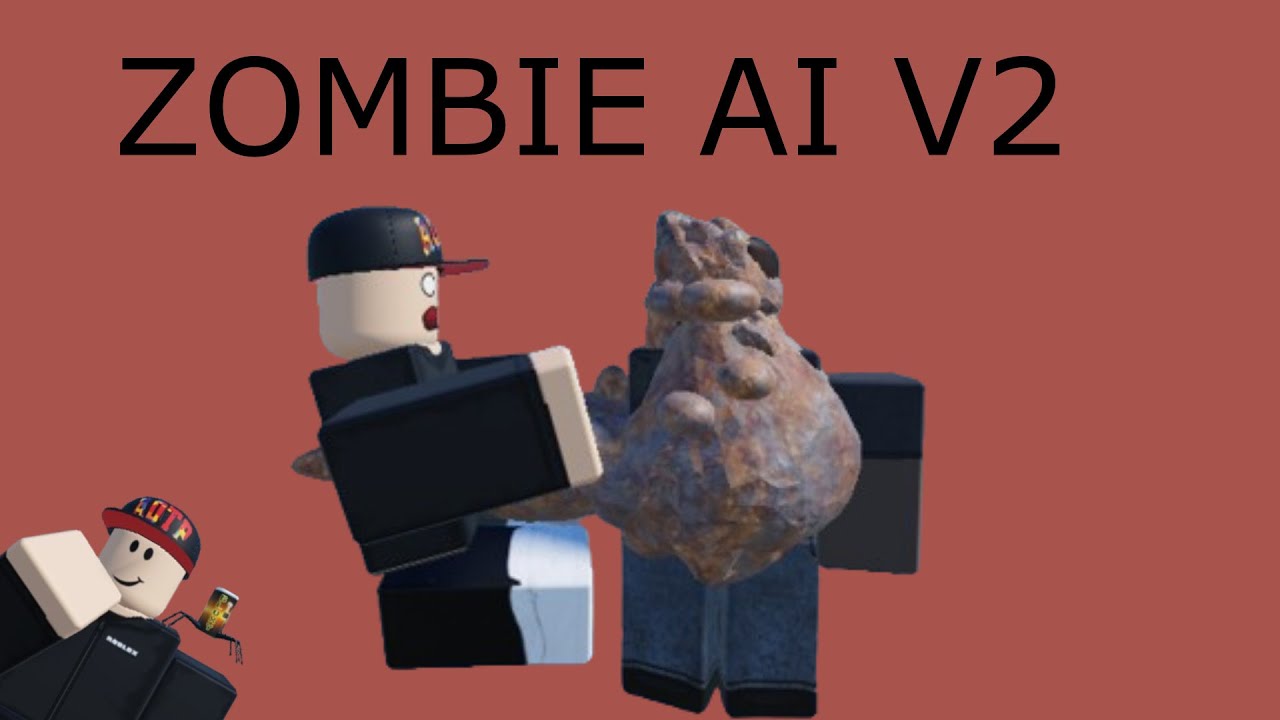 ZOMBIE AI V2 in roblox studio - YouTube