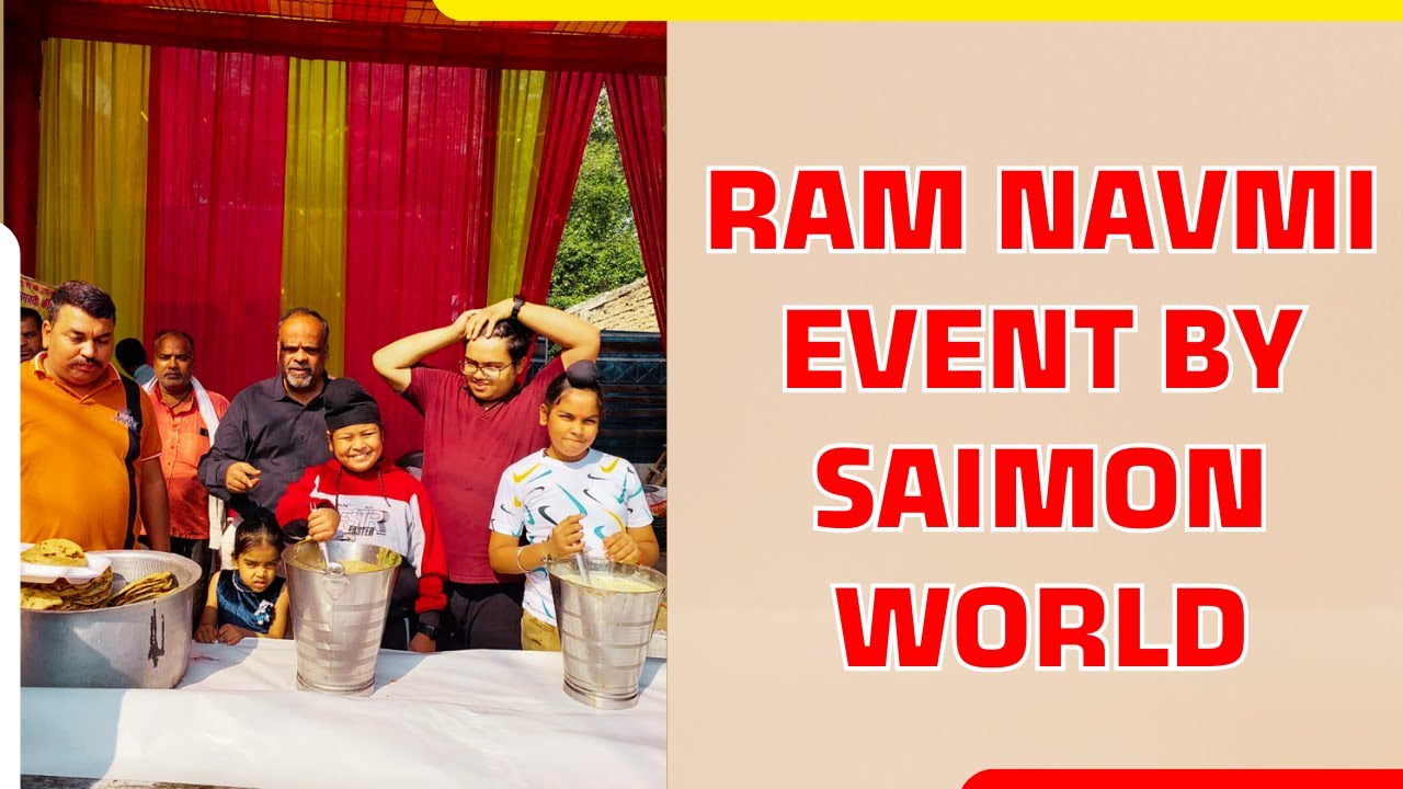 On the Occassion of Ram Navmi Food Distribution by Saimon World Team ...