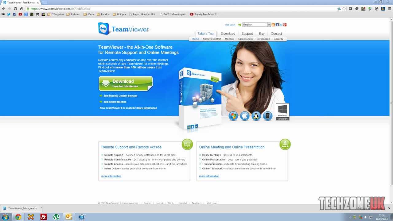 Teamviewer - Free remote software - YouTube