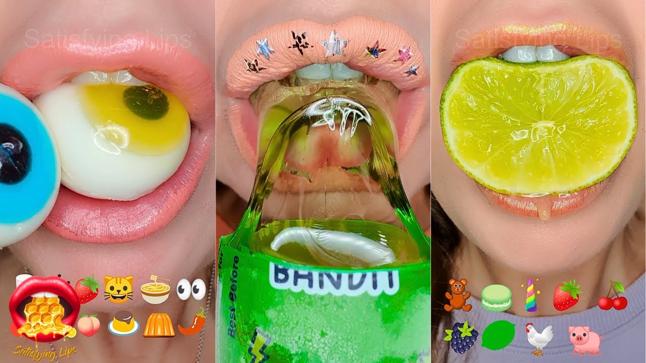 ASMR Eating Sounds Mukbang Brain Tingle Mashup 먹방 - YouTube