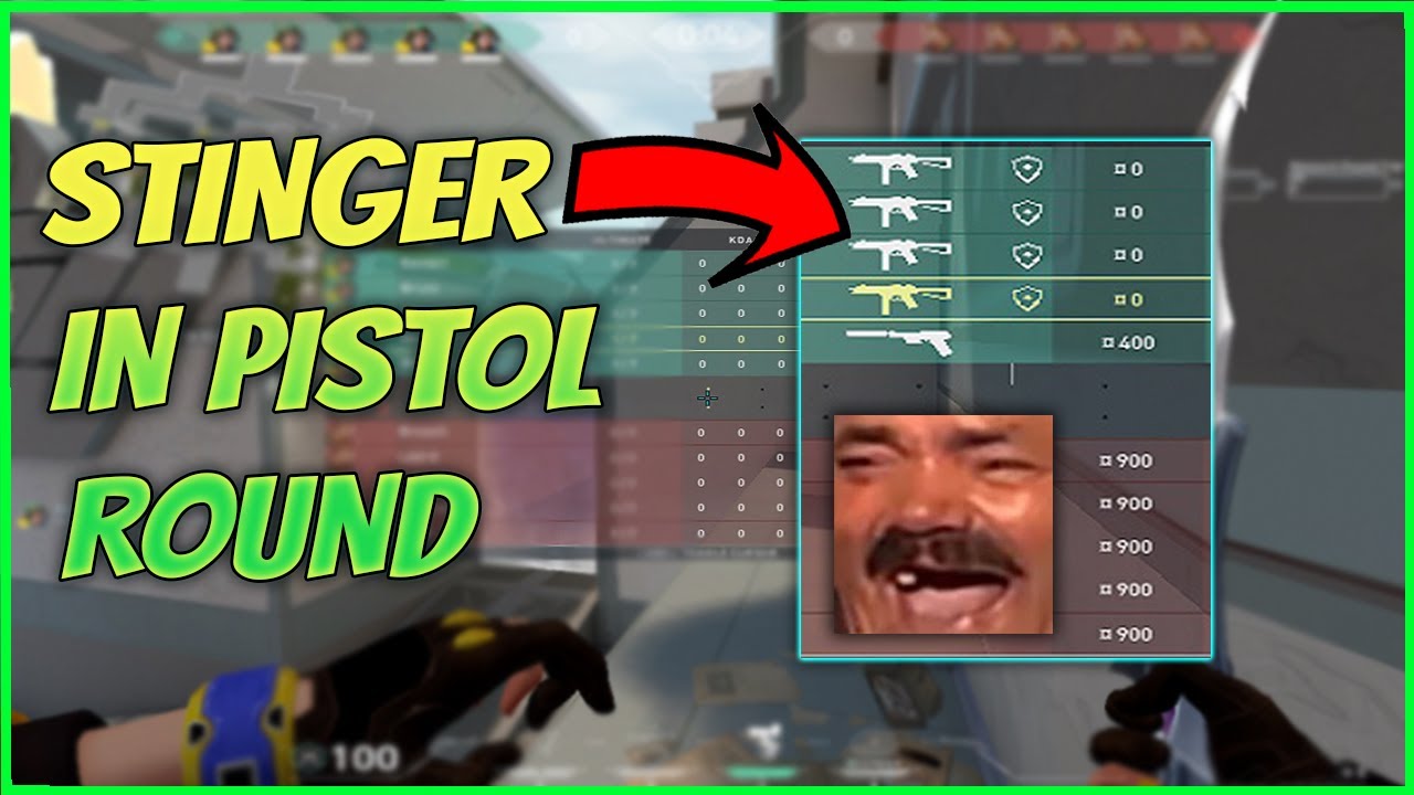 Buy STINGER in PISTOL ROUND !! - TUTORIAL - YouTube