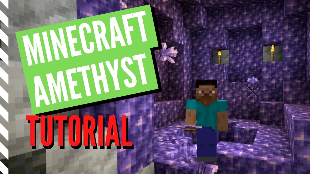 Minecraft AMETHYST Tutorial: What You NEED To Know - YouTube