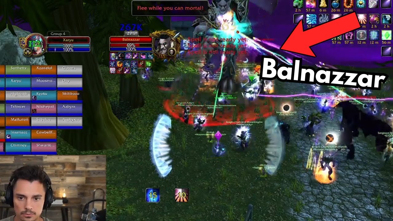 We killed First boss Balnazzar in the new SoD raid! - YouTube