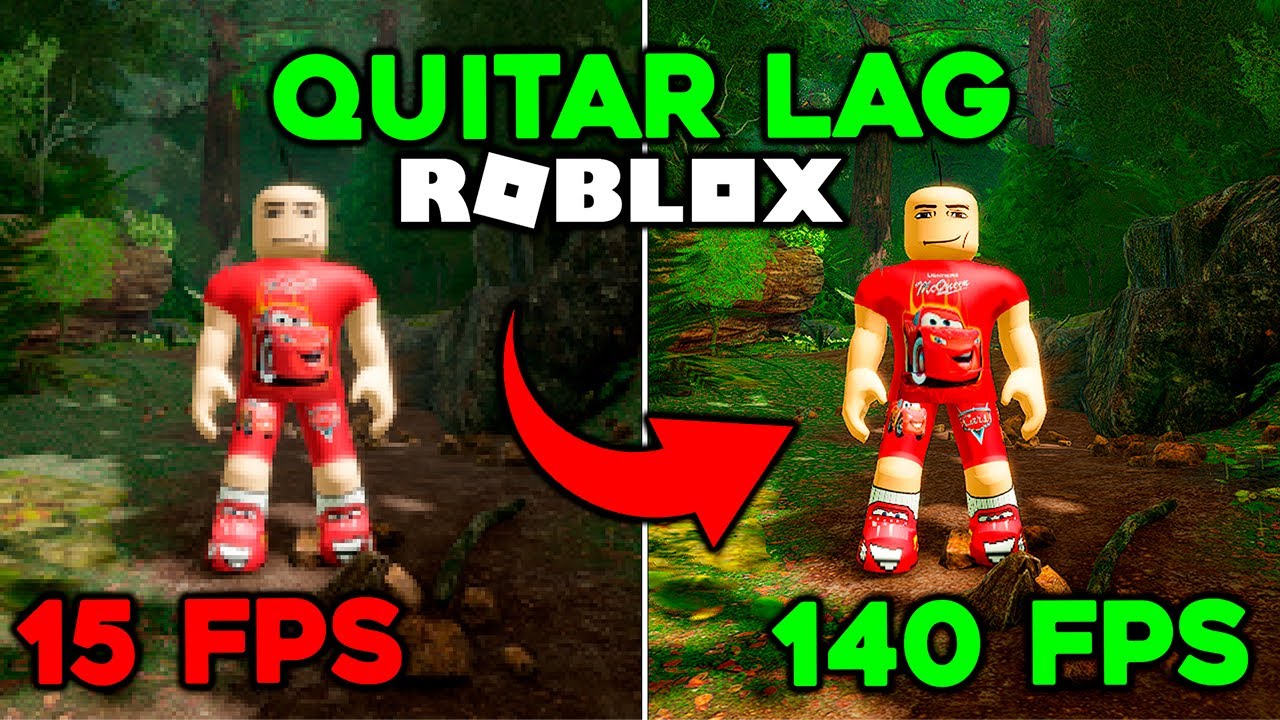 Como QUITAR LAG en Roblox y AUMENTAR FPS | TUTORIAL - YouTube