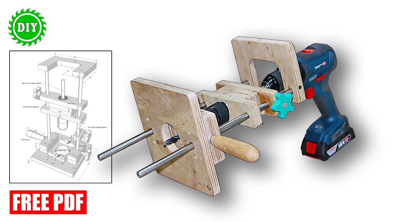 DIY Drill Guide - YouTube