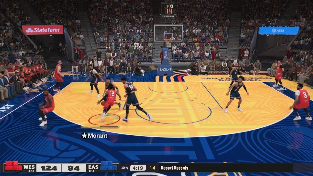 NBA 2K25 sick dunk - YouTube