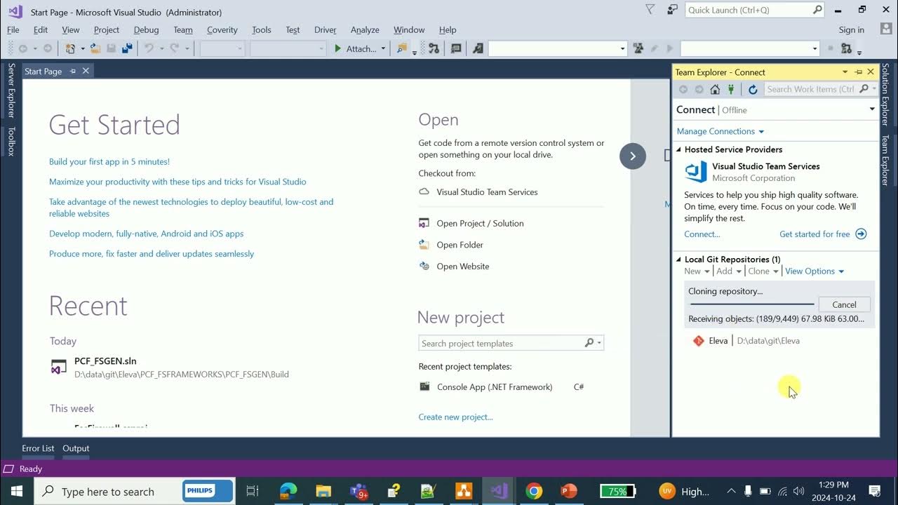 Configure Repository In TFS - YouTube