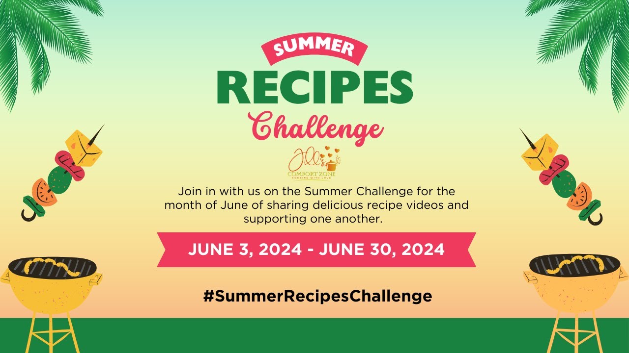 Upcoming Summer Recipes Challenge Introduction Live - YouTube