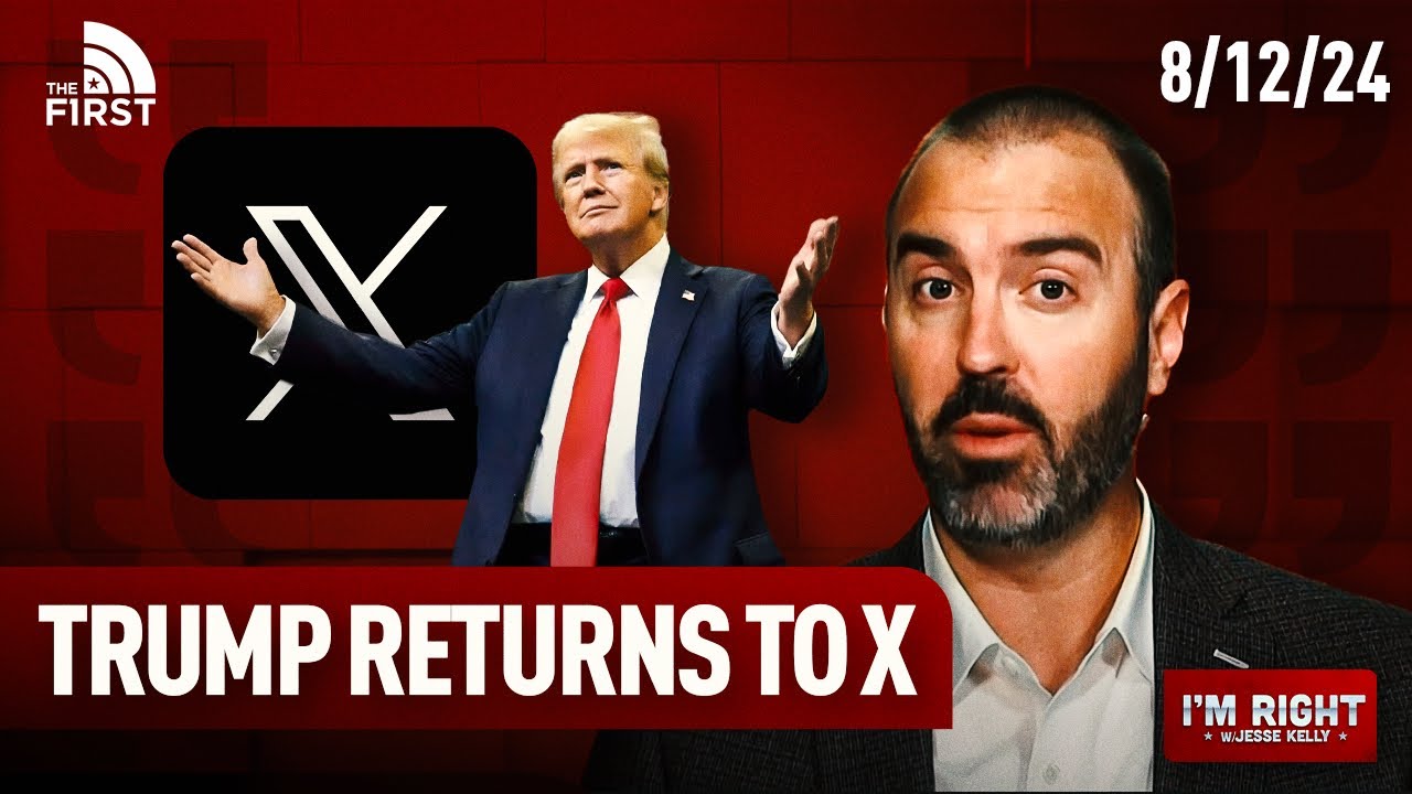 Trump RETURNS To X As Kamala Continues Campaign Of Lies - YouTube