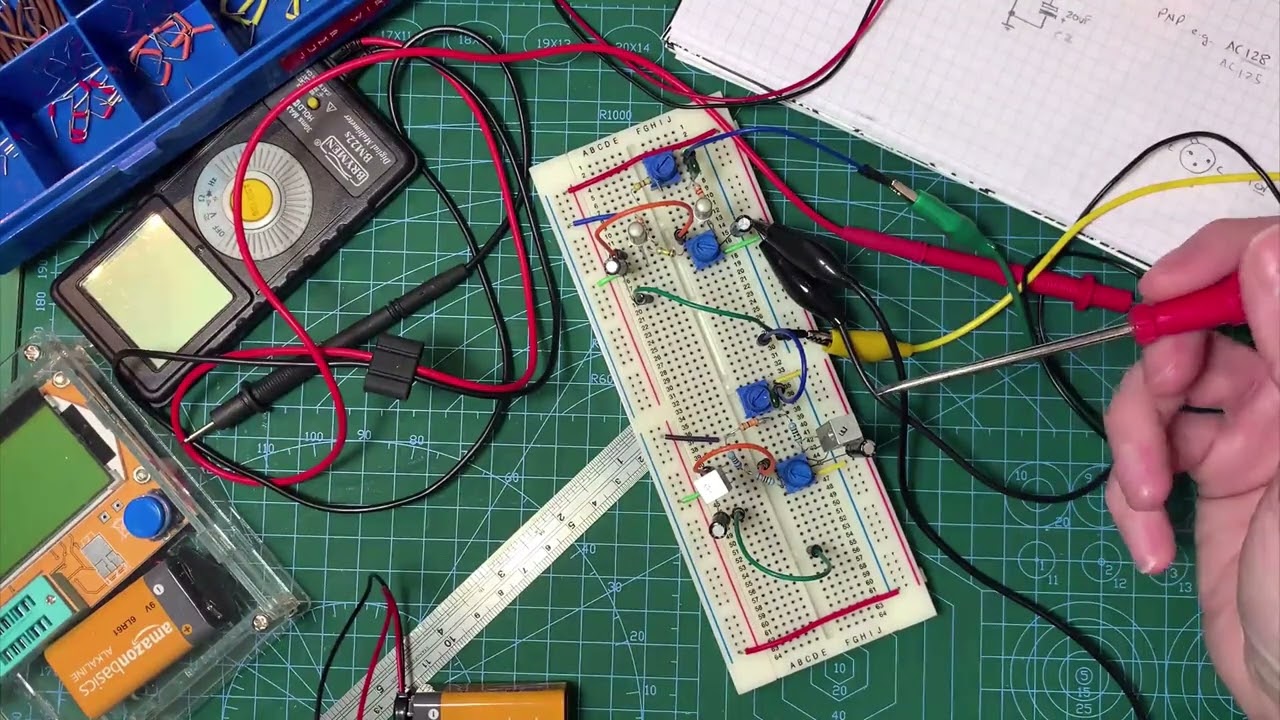 Building a Fuzz Face - DIY Guitar Pedal - Part 3 - Breadboard - YouTube