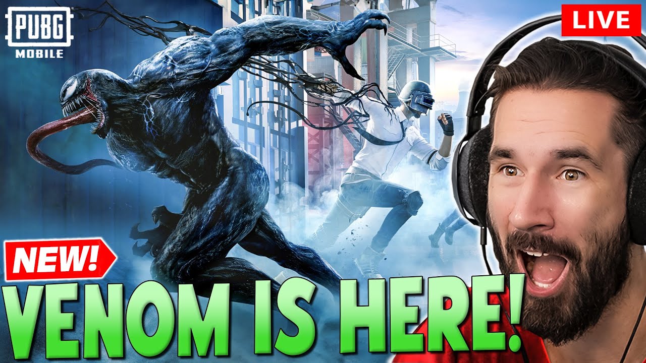 NEW VENOM EVENT! Get Venom's Powers And Rush All Squads 😱 PUBG MOBILE ...