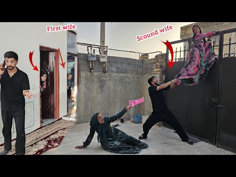 A call from the police and an ambush by first wife! Ahmad prevented the escape of Ex-second wife!